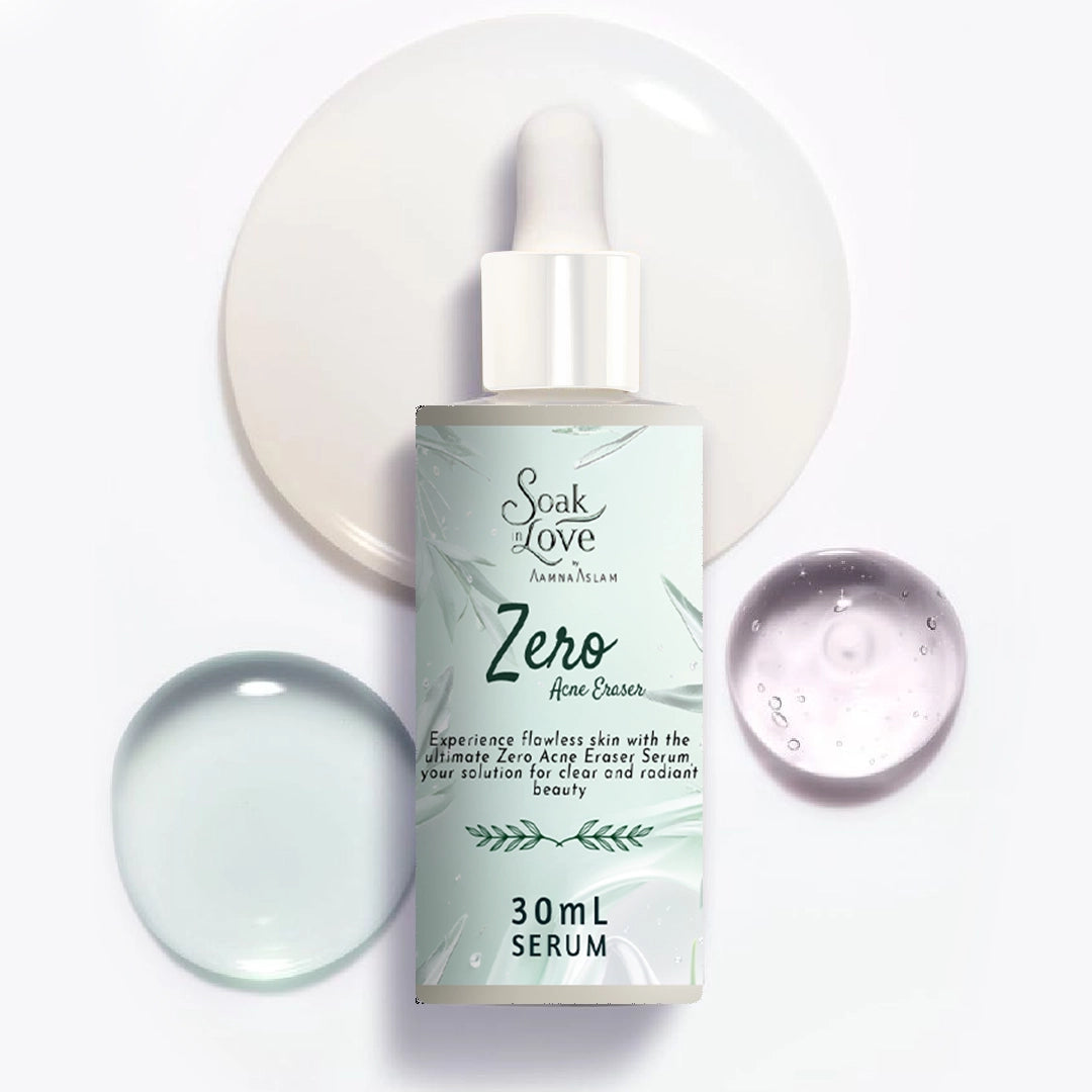 Zero Acne Eraser – Clear It. Glow On. – Soak in Love